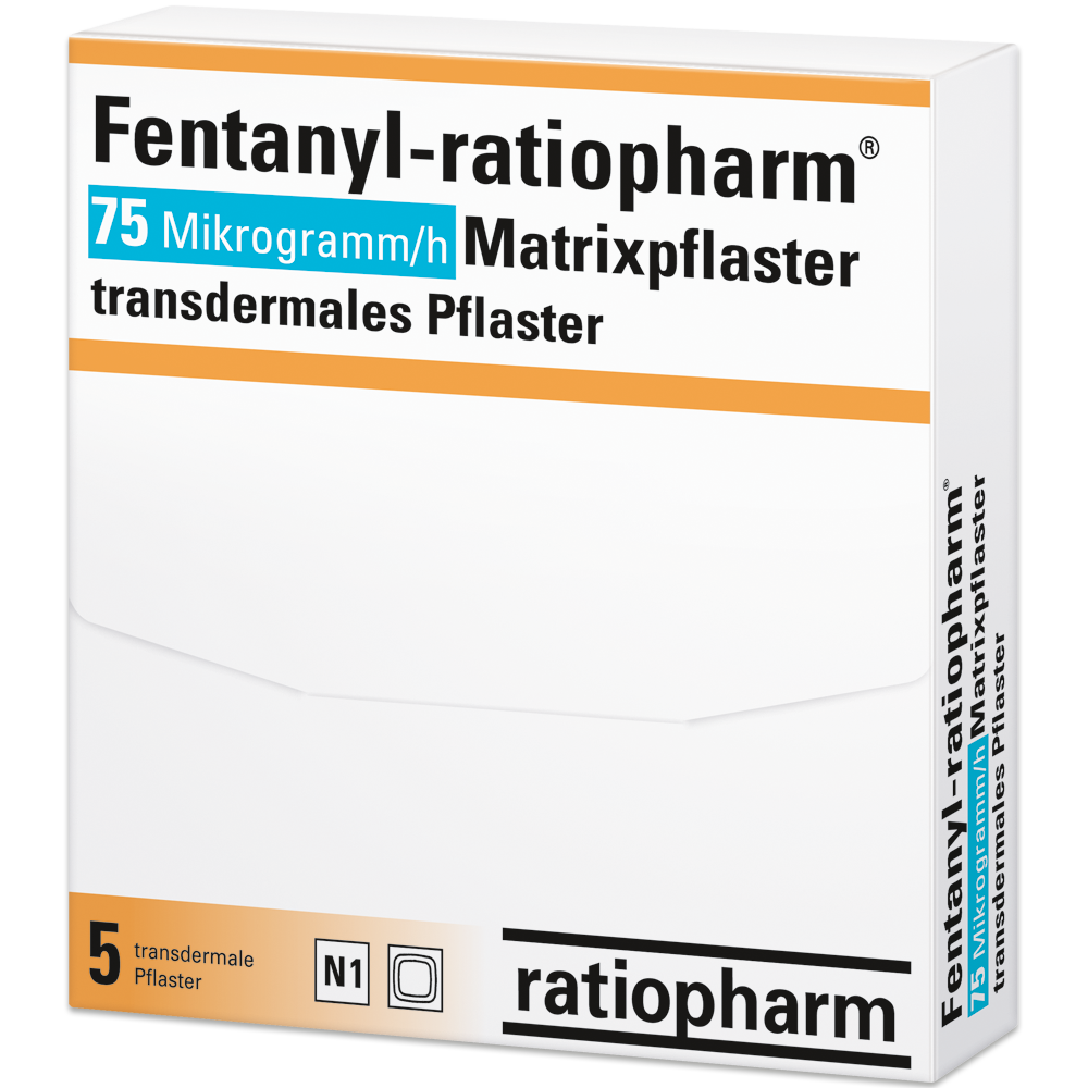 Fentanyl-ratiopharm® 75 Mikrogramm/h Matrixpflaster - ratiopharm GmbH