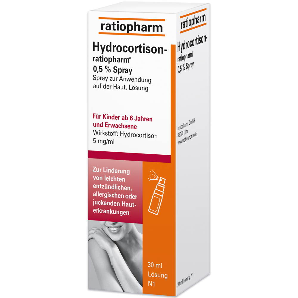 Hydrocortison-ratiopharm® 0,5 % Spray - ratiopharm GmbH