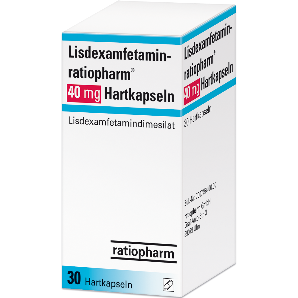 Lisdexamfetamin-ratiopharm® 40 mg Hartkapseln - ratiopharm GmbH