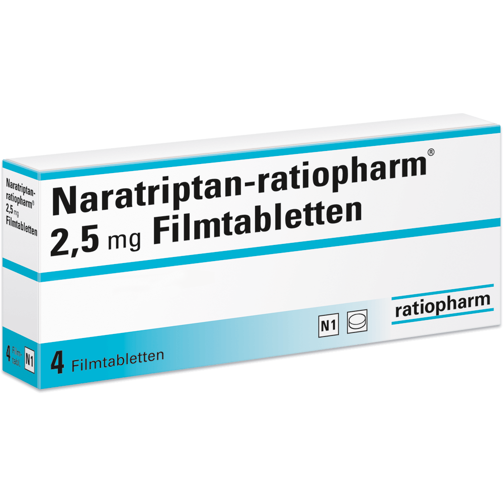 Naratriptan-ratiopharm® 2,5 mg Filmtabletten - ratiopharm GmbH